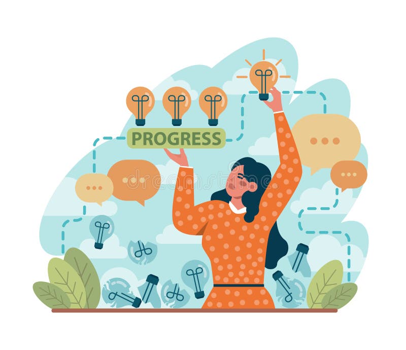 Be Better Concept. Idea of Business or Project Success, Personal Stock ...