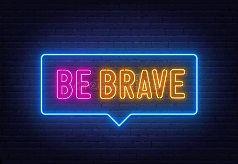 Be Brave Wall Art Print, Digital Download Art, Typography Printable Art ...