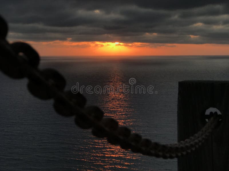 The Sun Break through Dark Clouds. Stock Image - Image of fair, scene ...