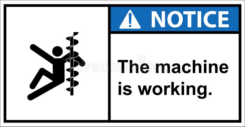 Be Careful of Sharp Objects that Cut Your Hand. Stock Vector ...