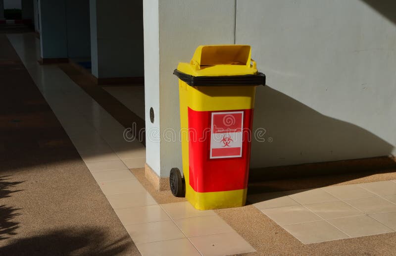 Be Careful, Biohazard Waste Stock Photo - Image of building, concepts ...