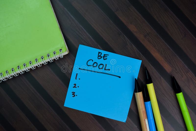 Be Cool Write on Sticky Notes and Supported by Additional Services ...