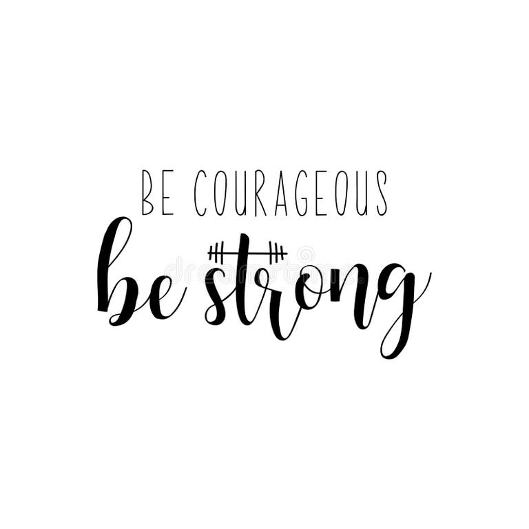 Strong Courageous Stock Illustrations 2 944 Strong Courageous Stock