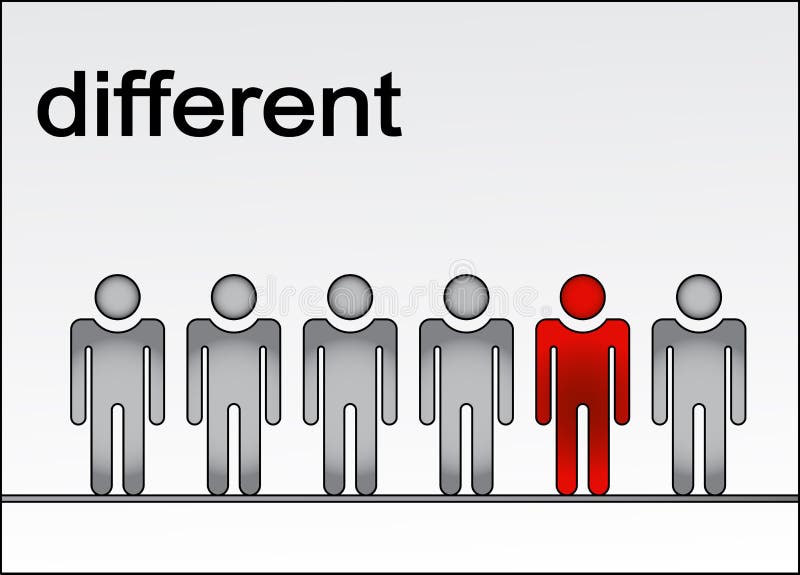 Be Different Stock Illustrations – 68,970 Be Different Stock ...