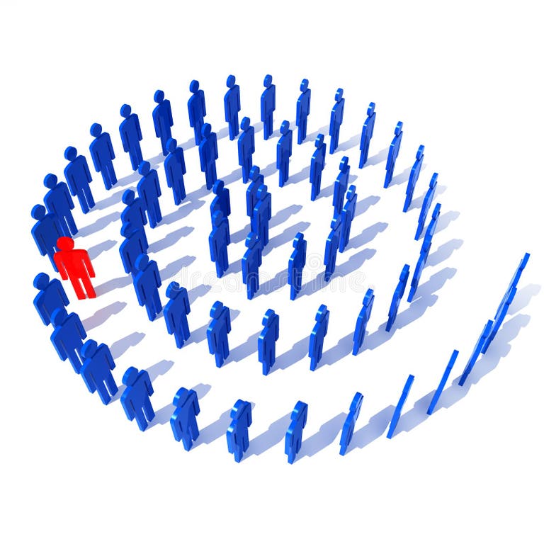 Be Different White Red Stock Illustrations – 1,375 Be Different White ...