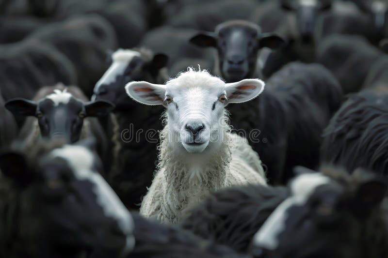 Be Different Concept, AI Generated Stock Illustration - Illustration of ...