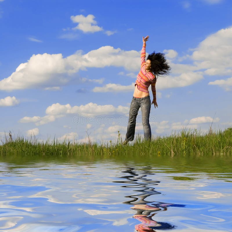 Life s enjoyment stock image. Image of person, relaxation - 7696361