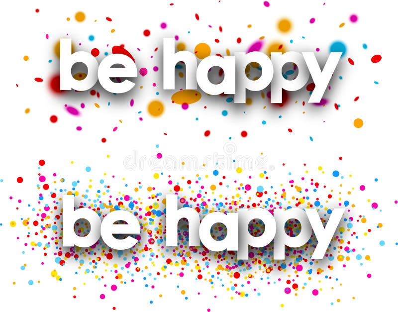 Sad and happy paper clip stock illustration. Illustration of clip ...