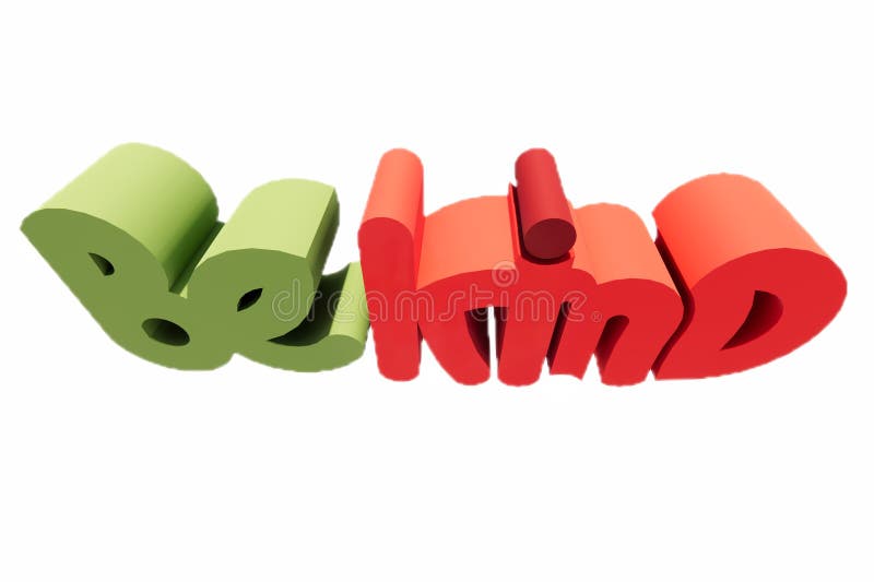 Be Kind Logo Symbol is Suitable for Making on Stickers and ...