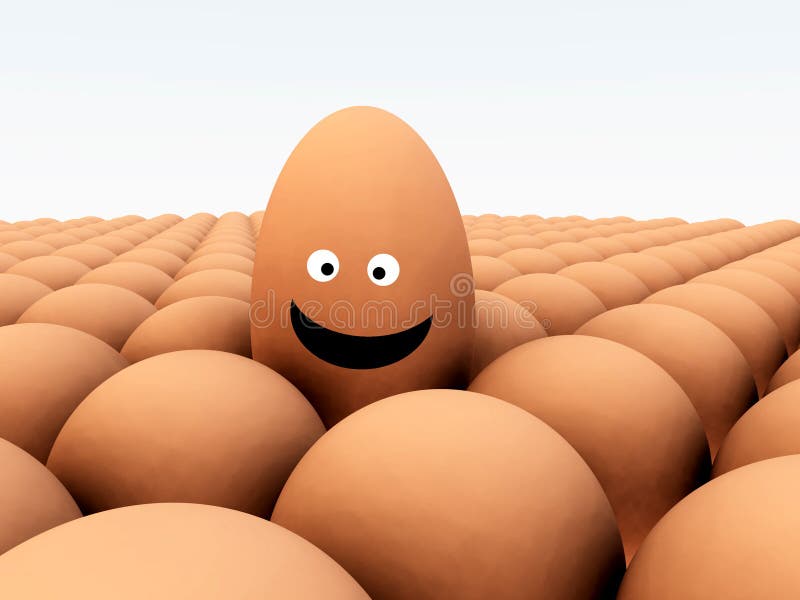 Be Odd 5 stock illustration. Illustration of conformist - 4649177