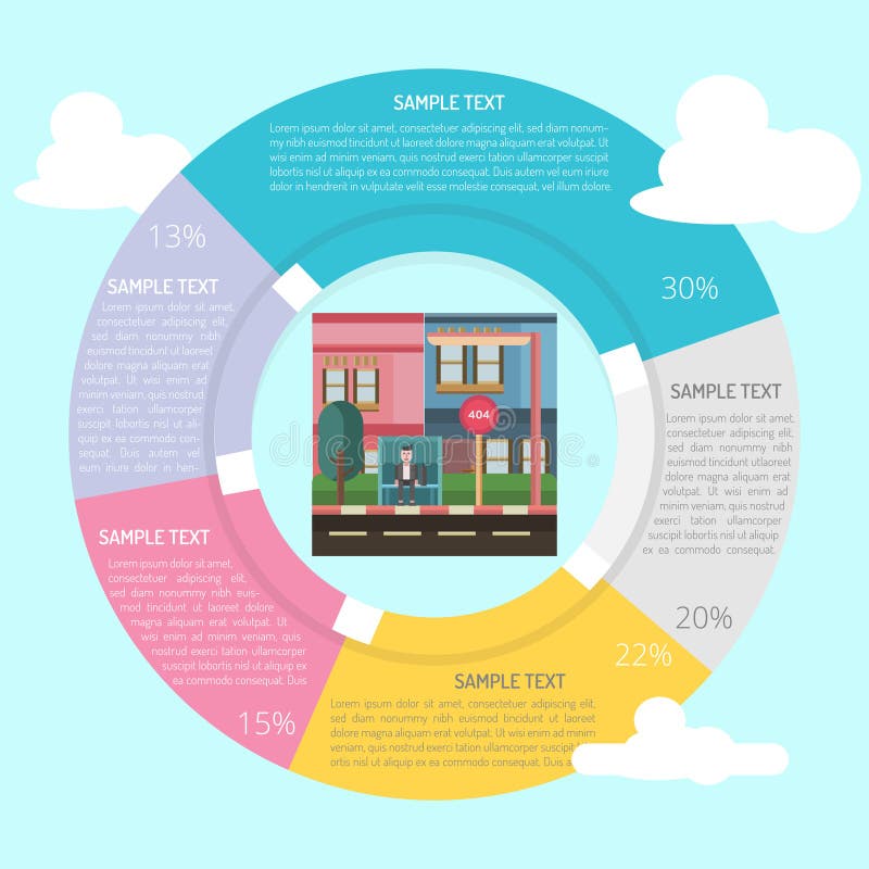 Be Patient Infographic Diagram Stock Vector - Illustration of network ...