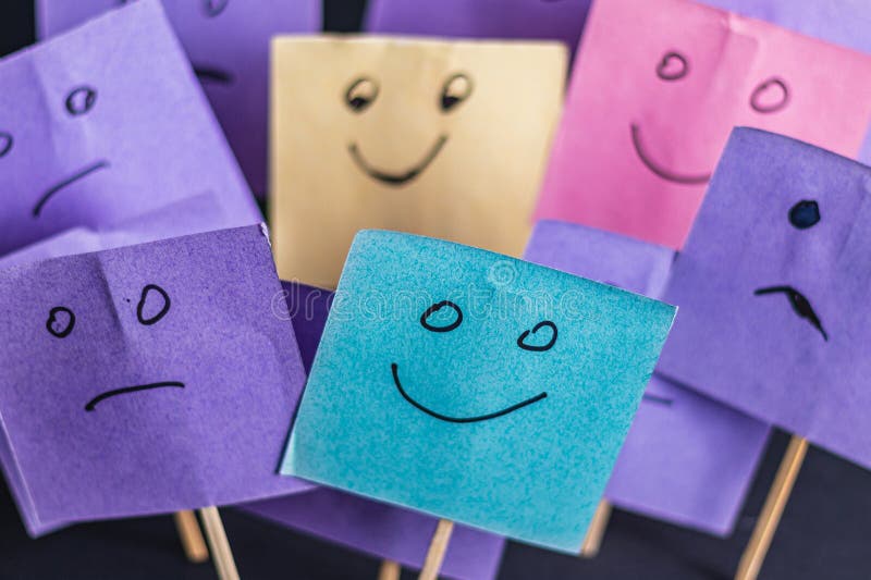 Be Positive, Be Different, Stand Out Photo Stock Photo - Image of ...