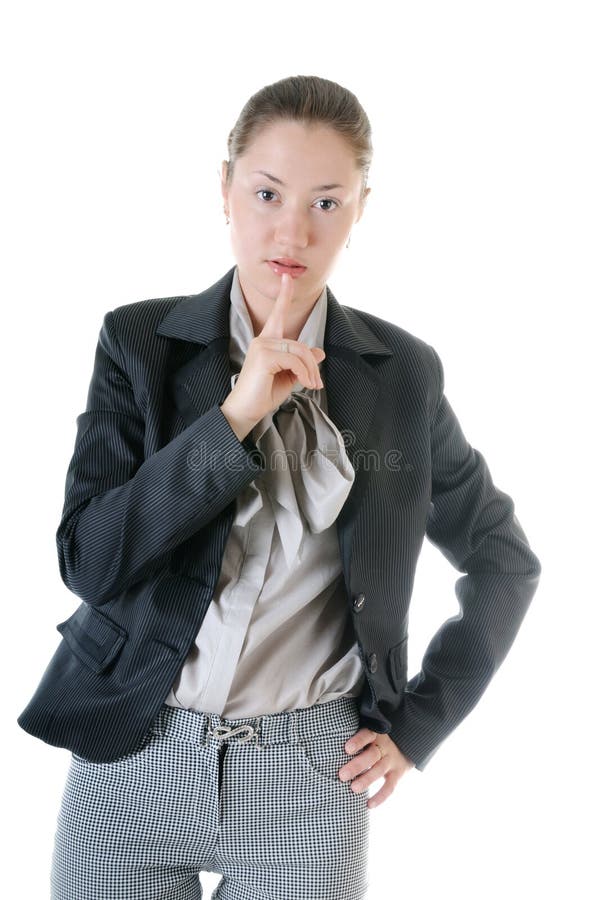 Be quiet stock photo. Image of shoulders, sensuality - 14296788