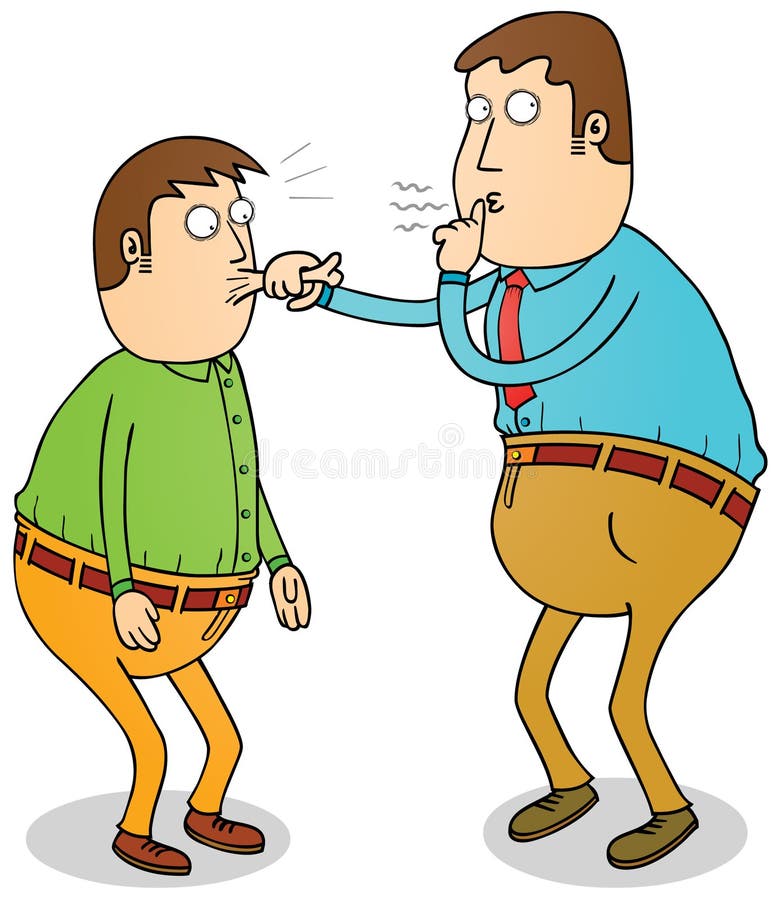 Be quite stock vector. Illustration of mouth, humor, press - 29309493