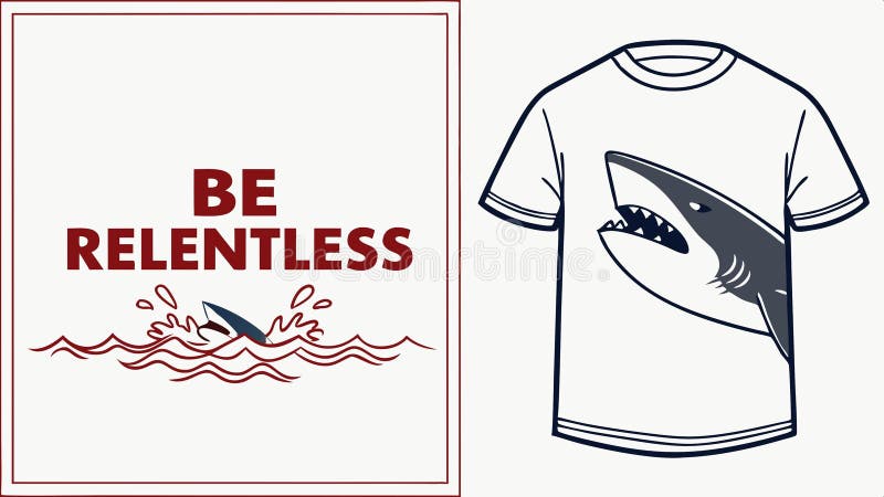 Be Relentless Text with Swimmer, Motivation and Determination Themes ...