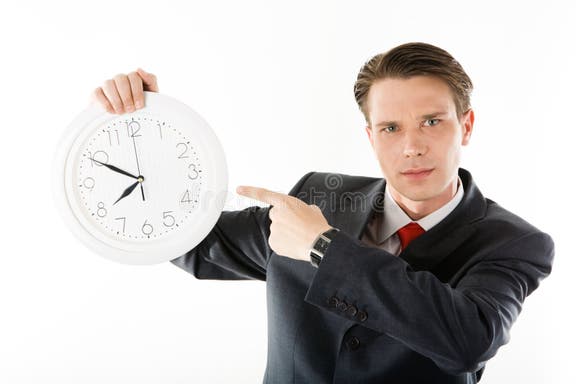 Be in time! stock photo. Image of corporate, countdown - 6748826