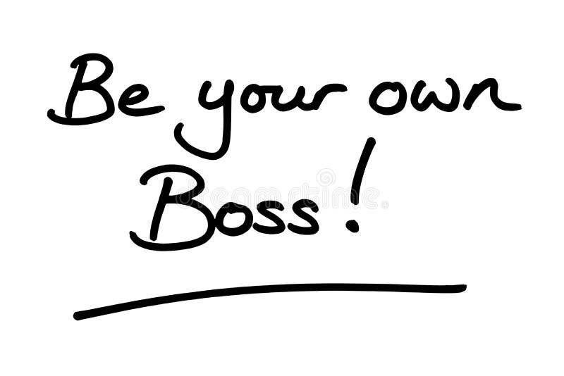 Own Boss Stock Illustrations – 546 Own Boss Stock Illustrations ...