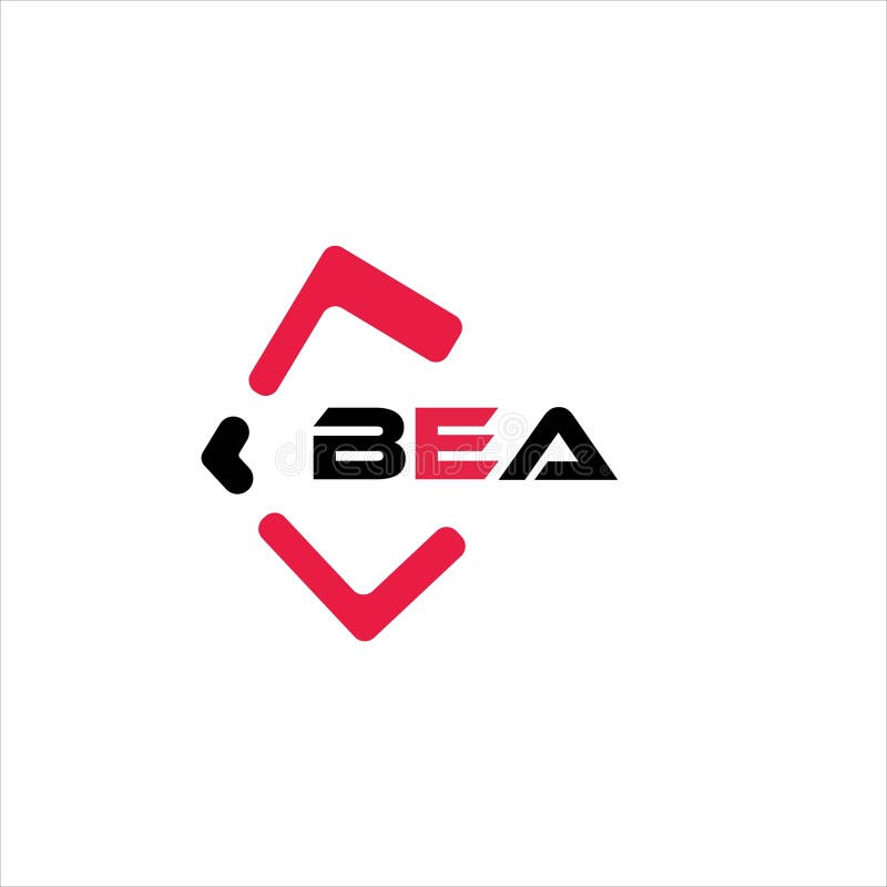 BEA Creative Minimalist Letter Logo. BEA Unique Vector Initials ...