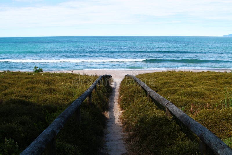 Beach access stock image. Image of britain, footpath - 37166423