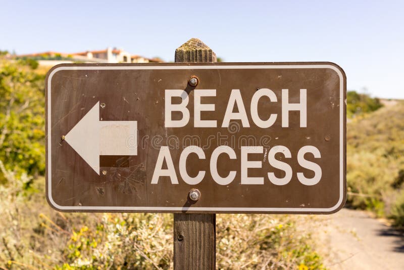 720 Beach Access Beach Sign Stock Photos - Free & Royalty-Free Stock ...