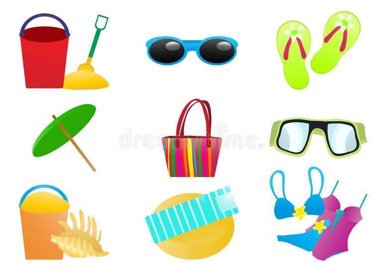 Beach Tool Stock Illustrations – 7,144 Beach Tool Stock Illustrations ...