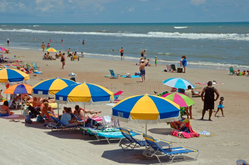 Beach activity stock image. Image of people, water, swimmers - 2682901