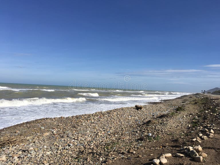 Beach algÃ©rie chlef stock photo. Image of beach, algacopy - 123566912