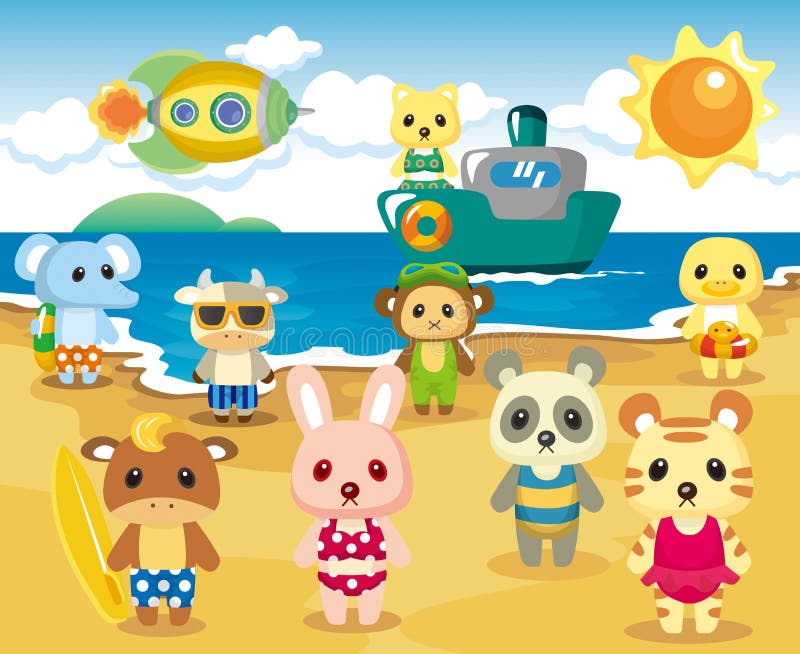 Rabbit Beach Stock Illustrations – 2,602 Rabbit Beach Stock ...