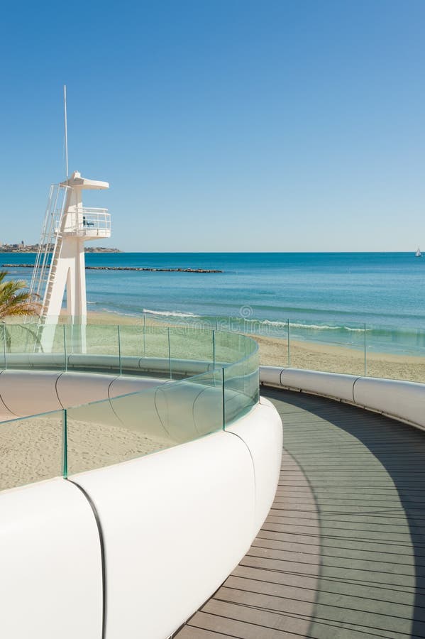 Beach architecture stock photo. Image of walkway, sandy - 22228484