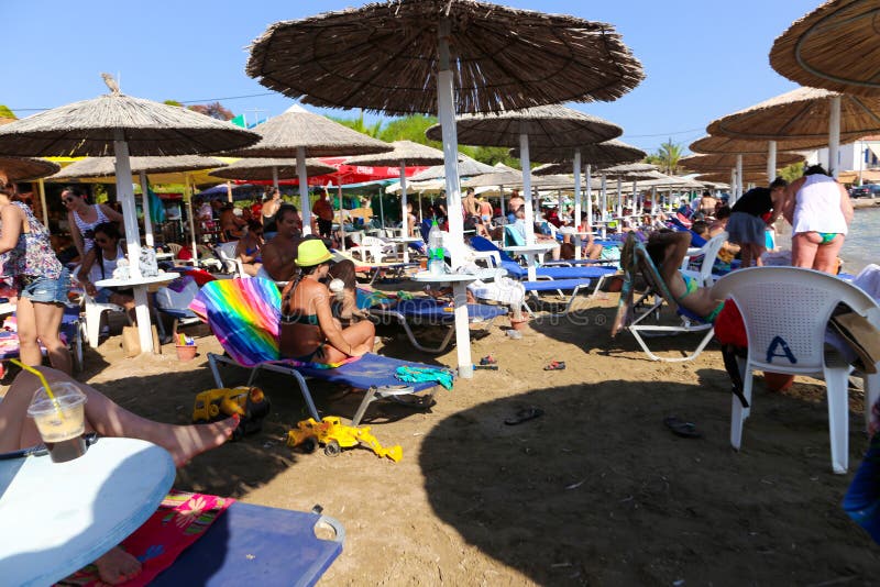 Beach in athens , Greece editorial stock photo. Image of beach - 46197253