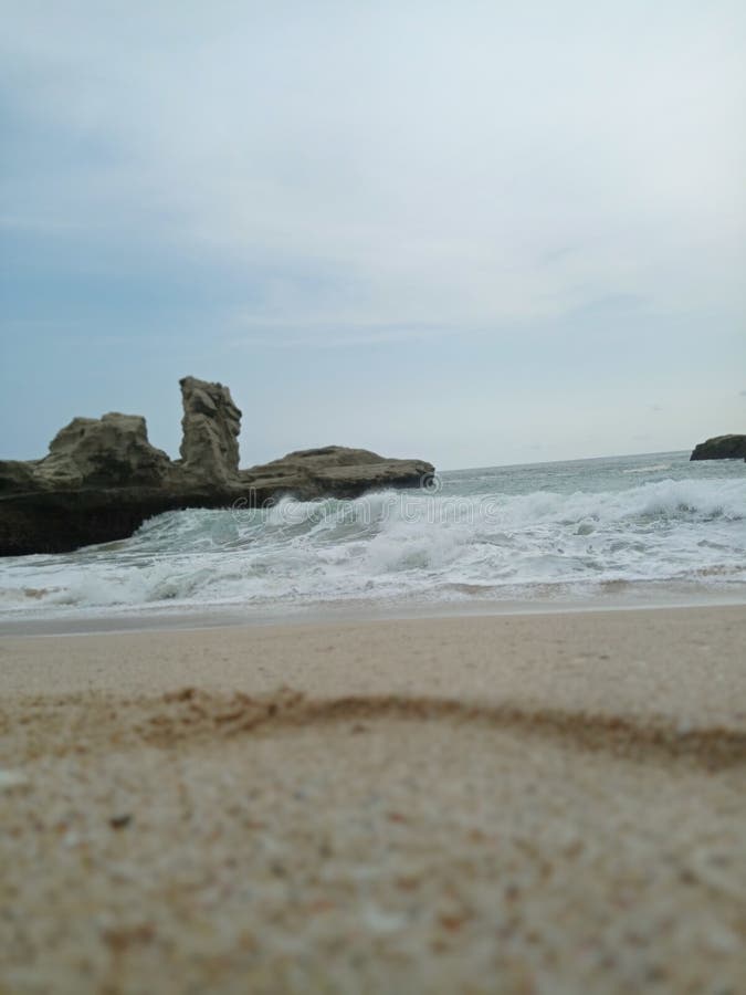 Beach atmosphere stock image. Image of beach, coast - 261741699