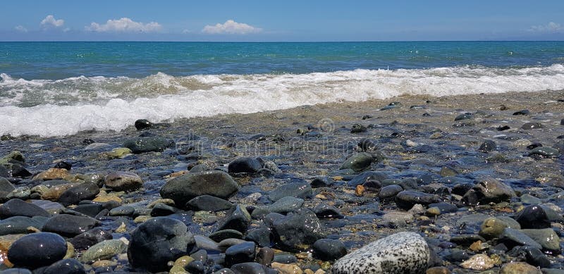 Beach in Aurora Province stock photo. Image of ocean - 178633308