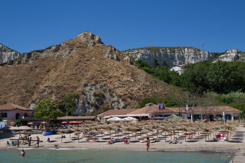 Beach in Balchik editorial photo. Image of nature, coastal - 33100266