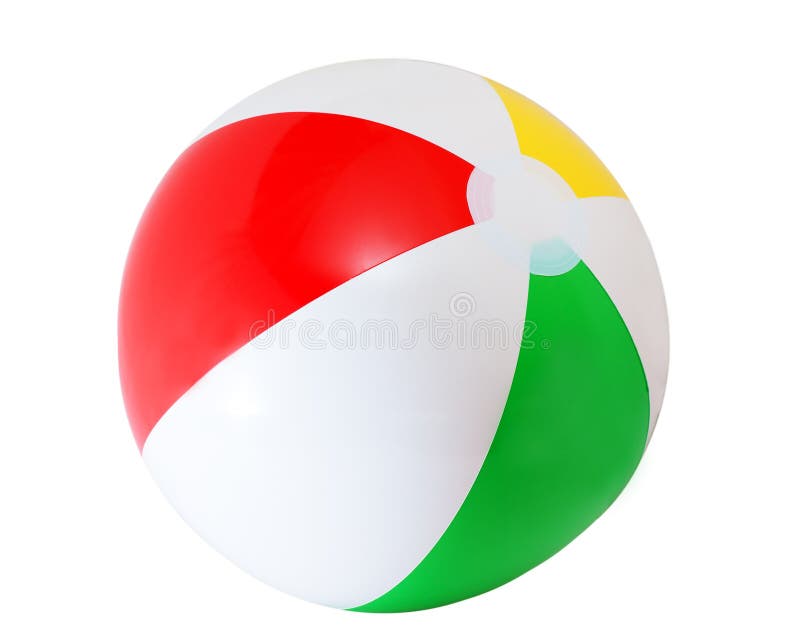 Beach ball stock photo. Image of colored, ball, water - 15984238