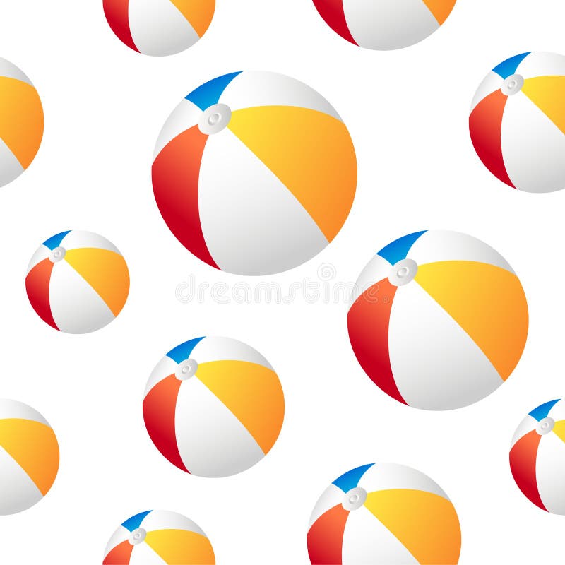 Beach ball background stock illustration. Illustration of wallpaper ...