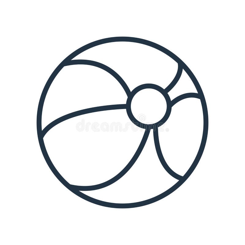 Beach Ball Symbol Icon Stock Illustrations – 19,616 Beach Ball Symbol ...