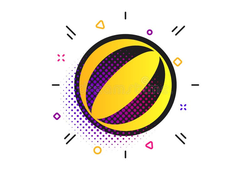Beach Ball Sign Icon. Water Ball. Vector Stock Vector - Illustration of ...