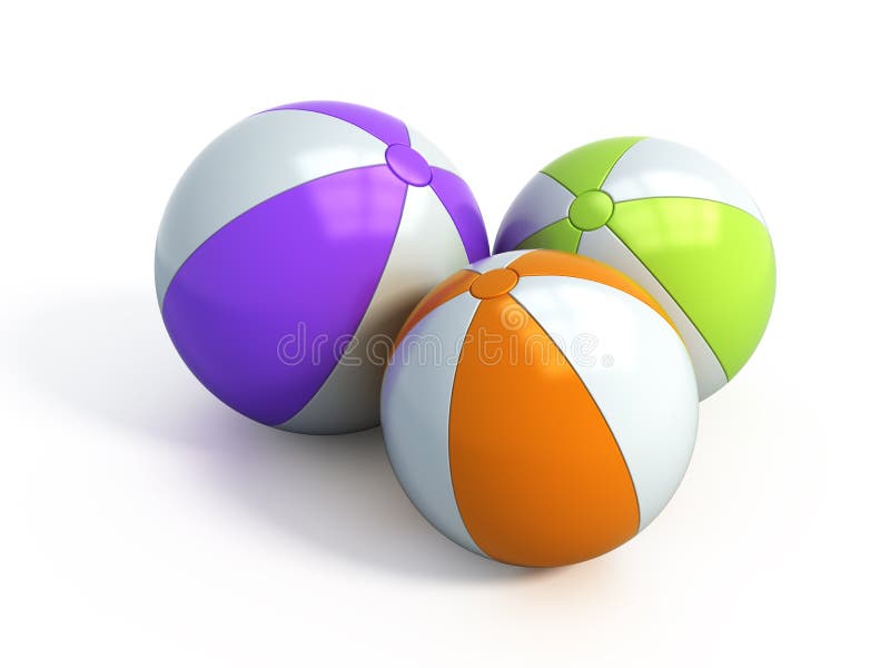 Three Beach Balls Stock Illustrations – 183 Three Beach Balls Stock ...