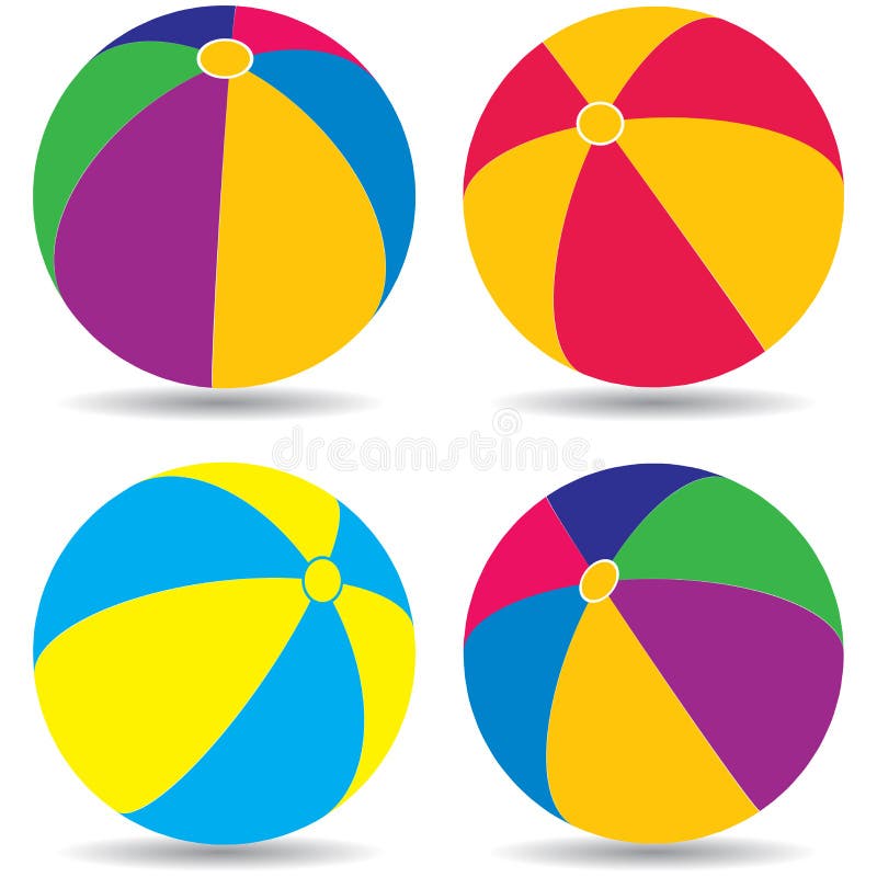 Swimming Pool Beach Balls Stock Illustrations – 116 Swimming Pool Beach ...