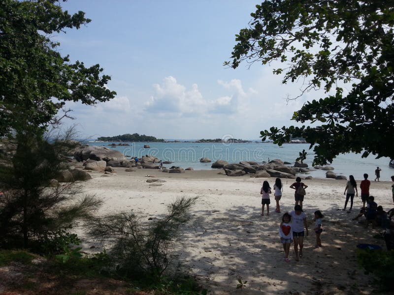 Beach in bangka island editorial image. Image of beach - 107825775