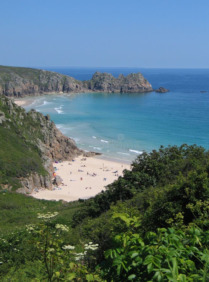 Carbis Bay in Cornwall stock image. Image of saint, great - 21359981