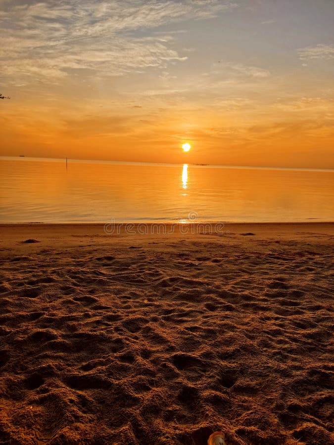 Nice Sunrise View at 05:00 am Stock Photo - Image of tree, wall: 233115310