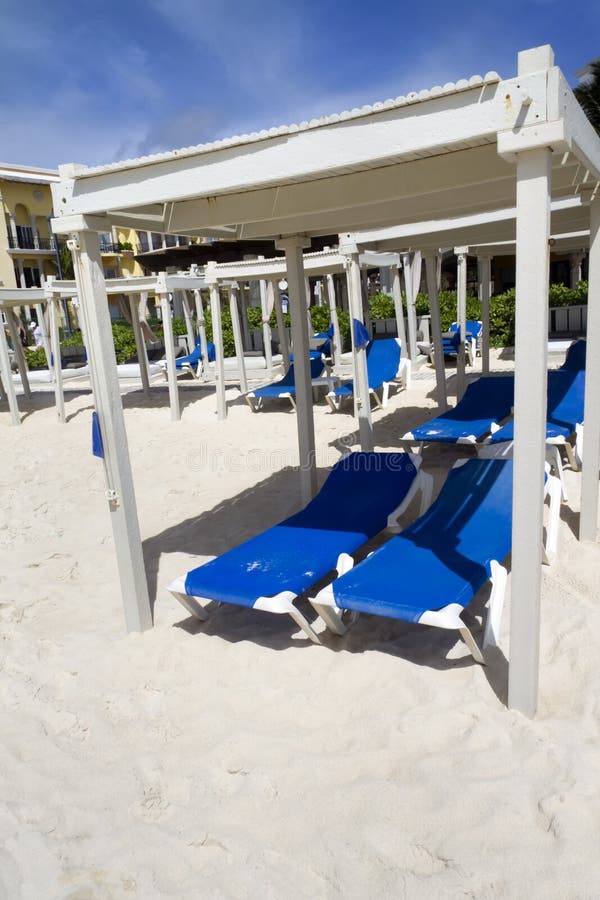 Beach Bed stock image. Image of beach, canopy, relaxation - 31508593