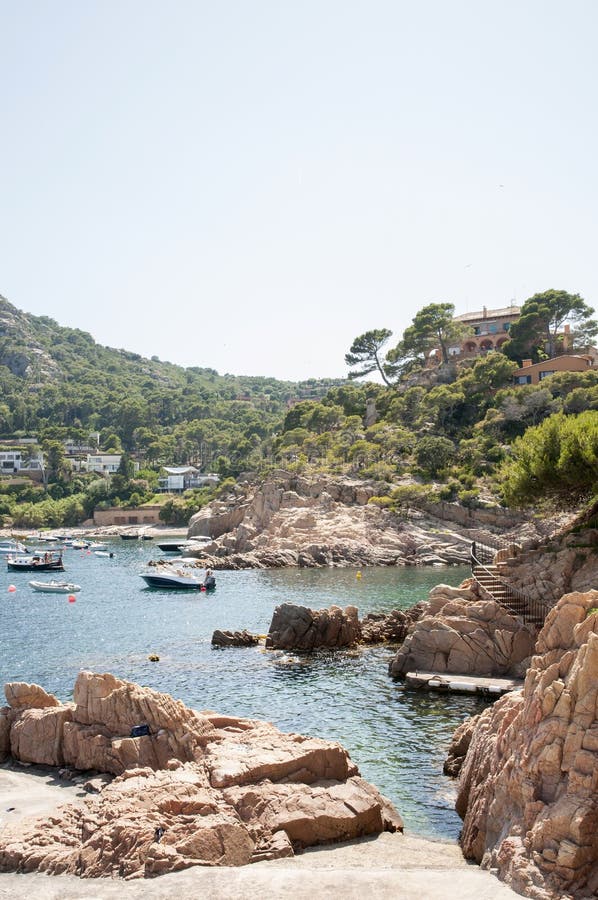 Bay Beach Begur Spain stock image. Image of begur, costa - 44970397