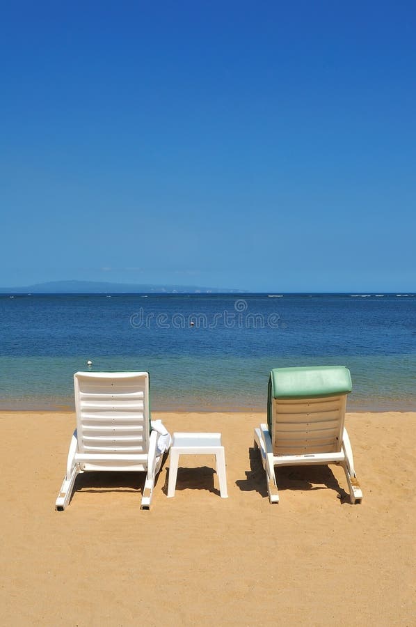 Beach bench stock image. Image of indonesia, tree, fishing - 16965225