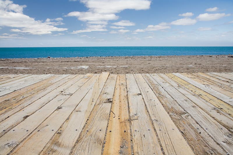 Beach Boardwalk Landscape