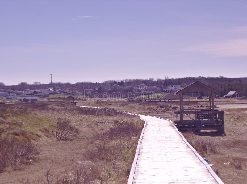 Beach Boardwalk Spring 3552 Stock Image - Image of effects, scenic ...