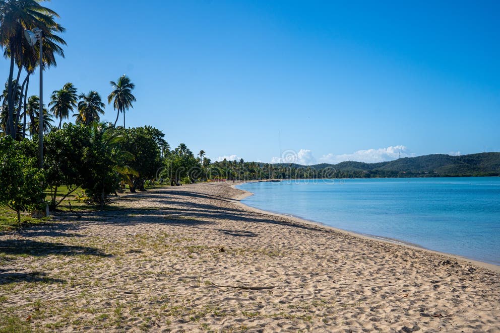 Beach Boqueron Puerto Rico stock photo. Image of ocean - 242577824