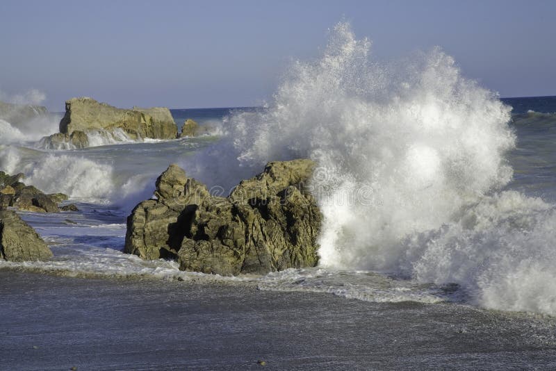 Beach Boulder 1 stock image. Image of struck, tropical - 2007689