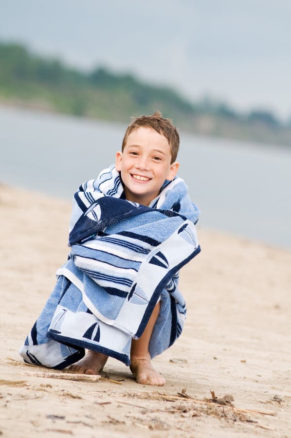 Beach boy stock photo. Image of shore, lake, holiday - 33605356